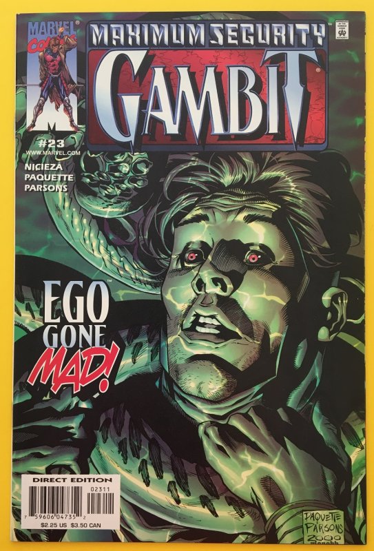 Gambit 23 Maximum Security Marvel 2000 | Comic Books - Modern Age ...