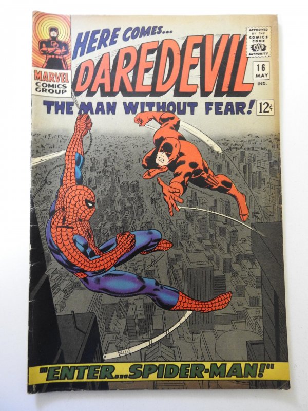 Daredevil #16 (1966) FN- Condition! 1/2 in tear fc | Comic Books ...