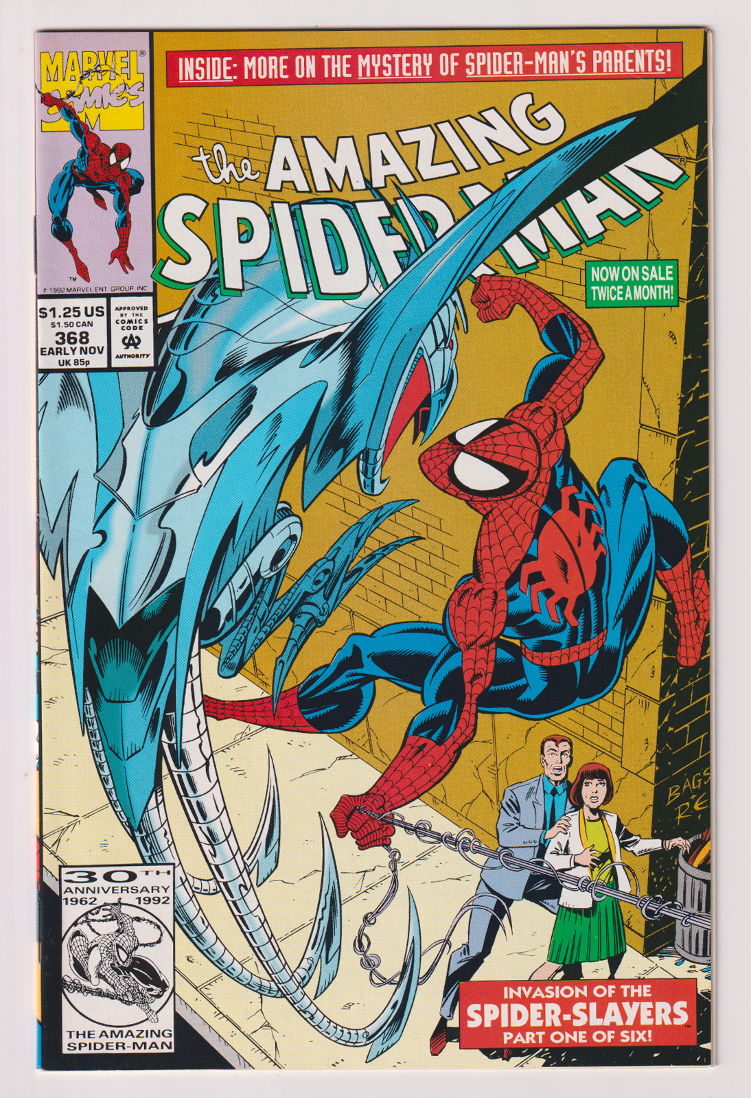 Marvel Comics! The Amazing Spider-Man! Issue #368! | Comic Books ...