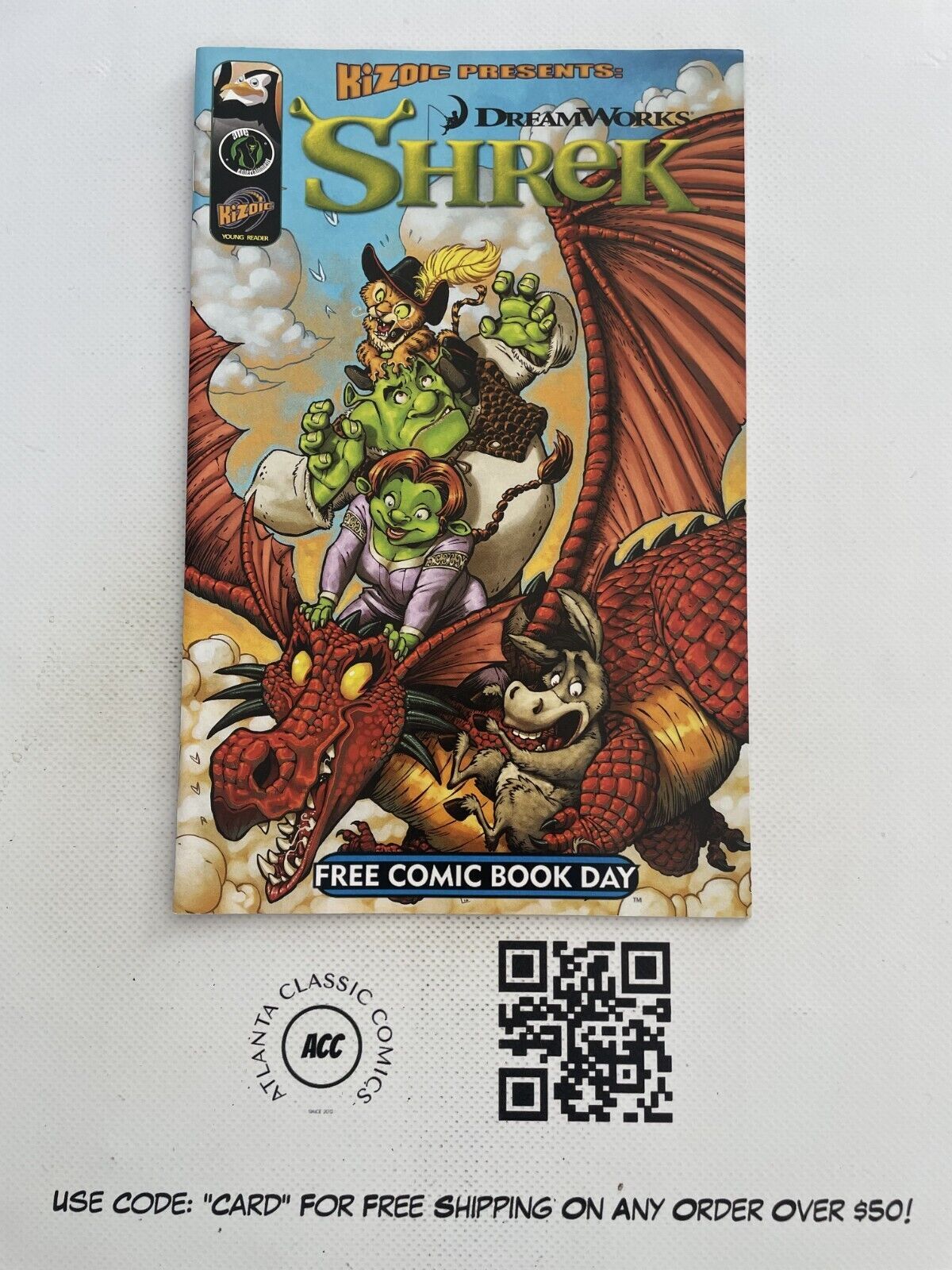 Dreamworks Shrek Kizoic Ape Entertainment # 1 NM Comic Book FCBD ...