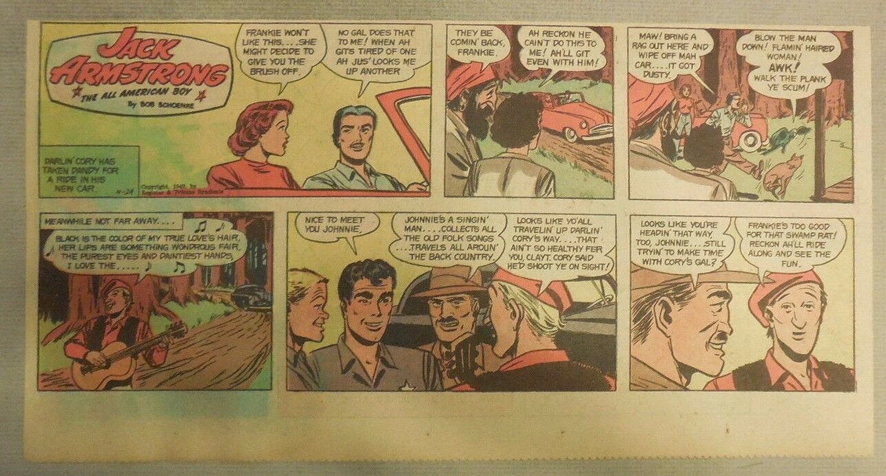 Jack Armstrong The All American Boy by Bob Schoenke 4/24/1949 Third ...