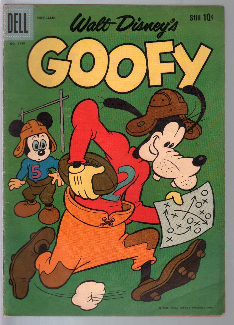 Walt Disney's Goofy-Four Color Comics #1149 1961-Mickey-FN- | Comic ...