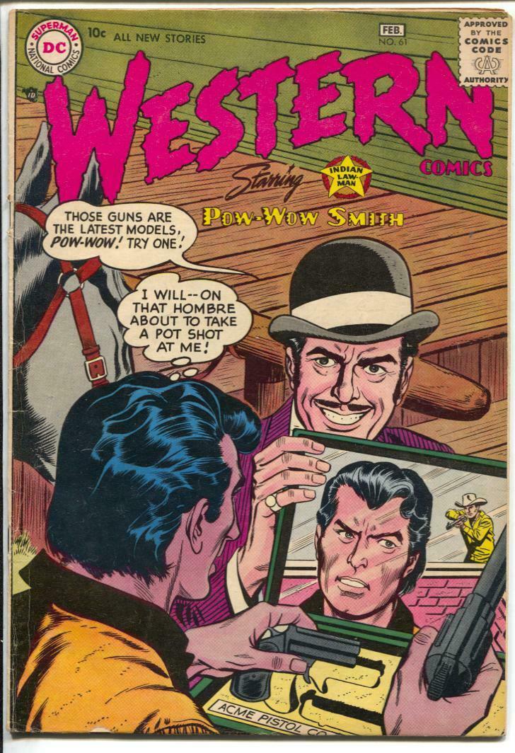 Western #61 1957 DC-Pow-Wow Smith-VG+ | Comic Books - Silver Age, DC ...