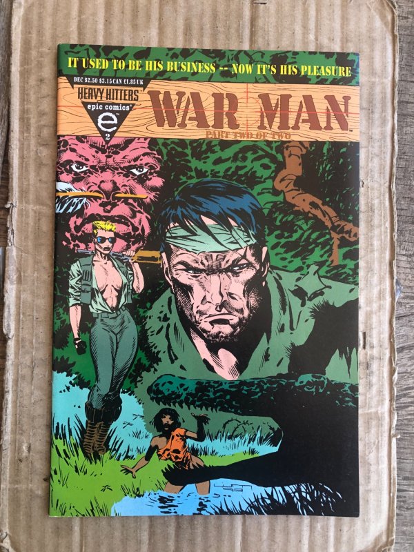 War Man #2 (1993) | Comic Books - Modern Age, Epic, Superhero / HipComic
