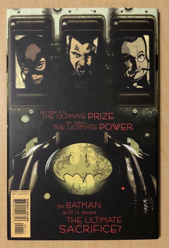 Batman The Chalice HC DC Comics 1999 Chuck Dixon & John van Fleet ...