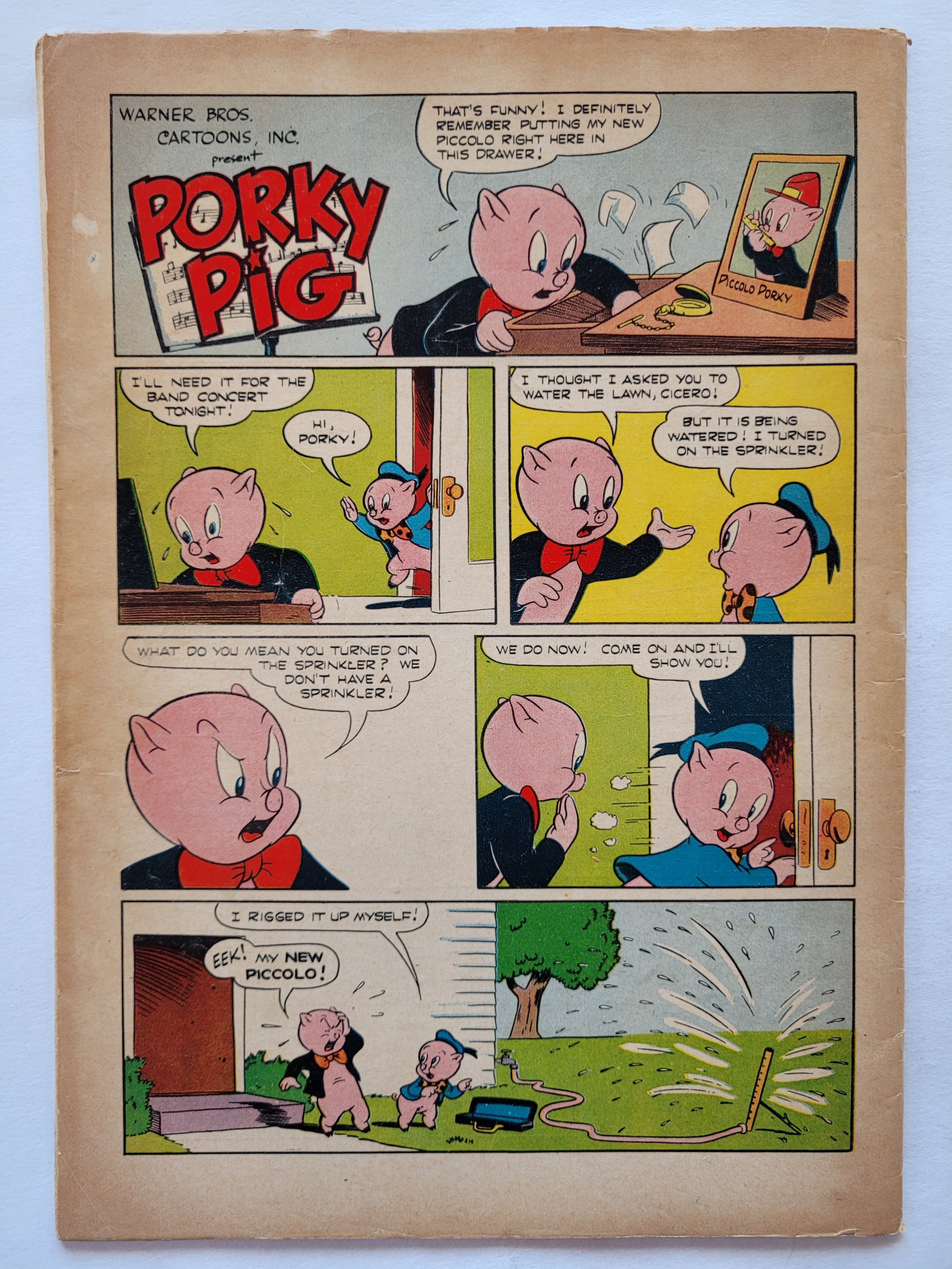 Porky Pig #34 (1954) | Comic Books - Golden Age, Dell, Funny Animal ...