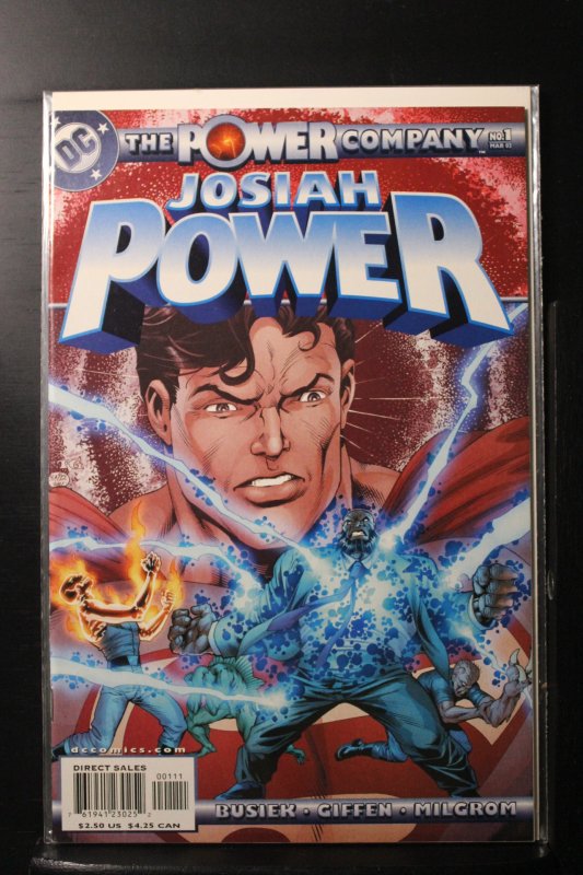 The Power Company: Josiah Power (2002) | Comic Books - Modern Age, DC ...