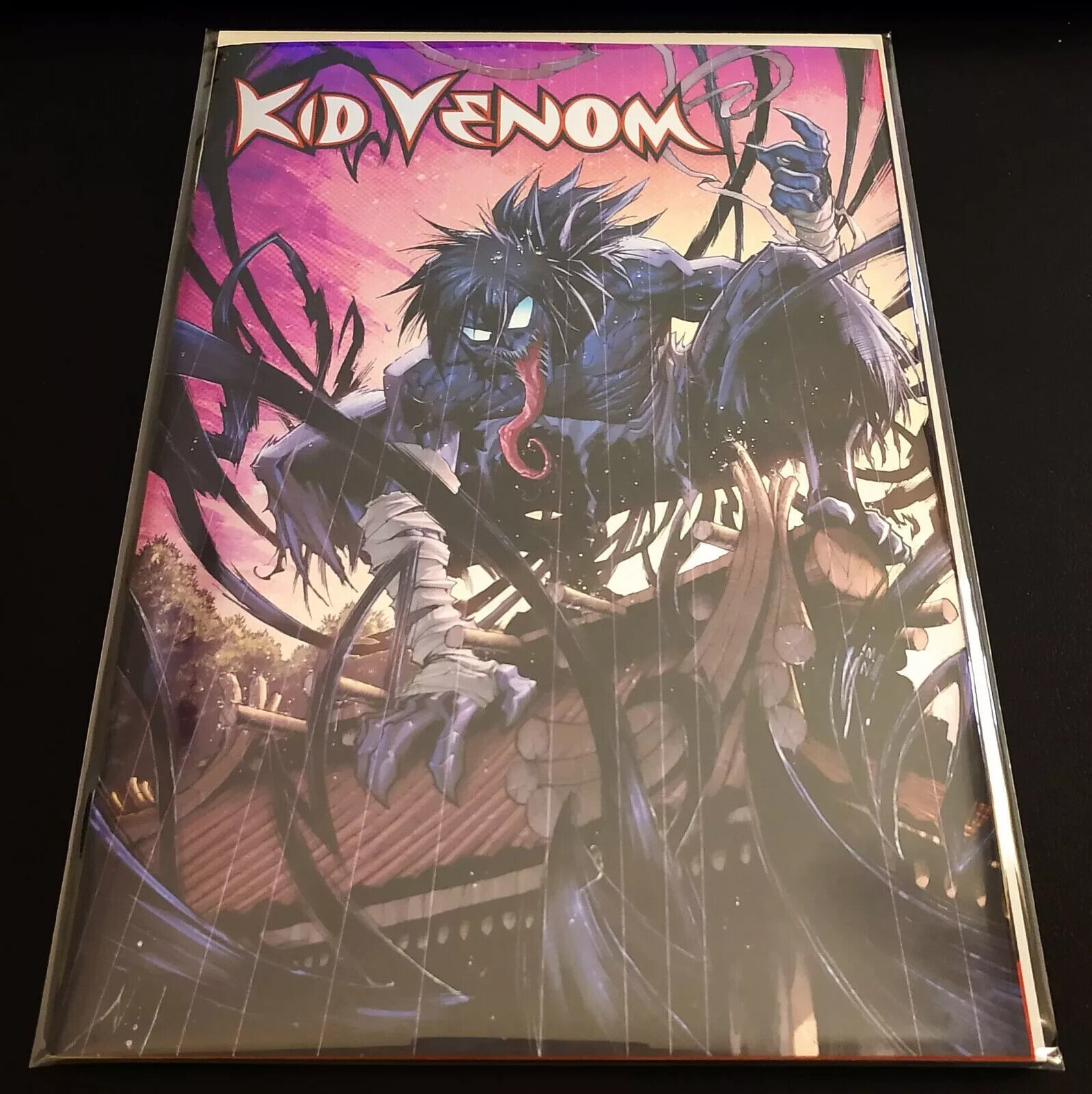 Kid Venom #1 Foil Variant Comic Book 2024 - Marvel | Comic Books ...