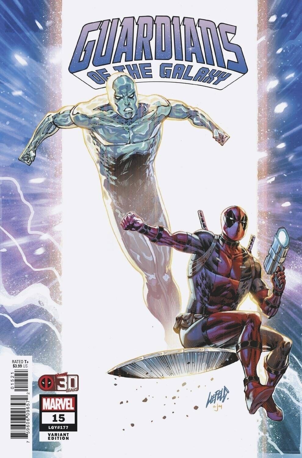 Guardians of The Galaxy #15 (D) Liefeld Deadpool Variant Marvel 2021 ...
