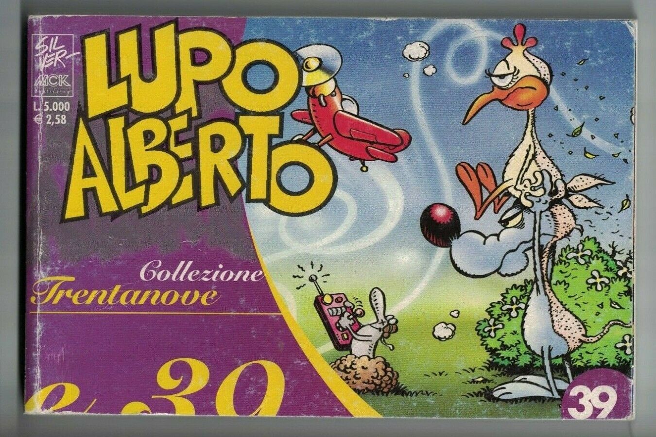 Lupo Alberto Collezione #39 VG silver-wolf - collection pack reprints ...