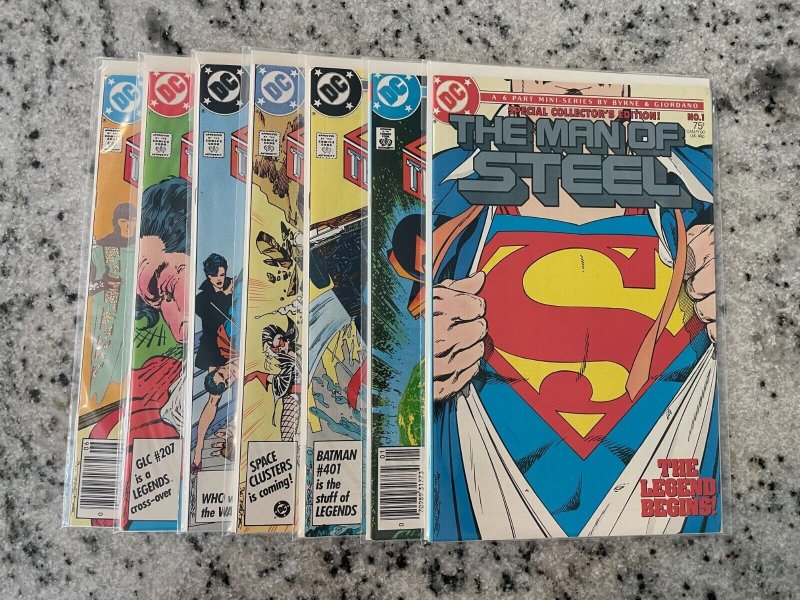 The Man Of Steel Complete DC Comics LTD Series # 1 1 2 3 4 5 6 Batman ...