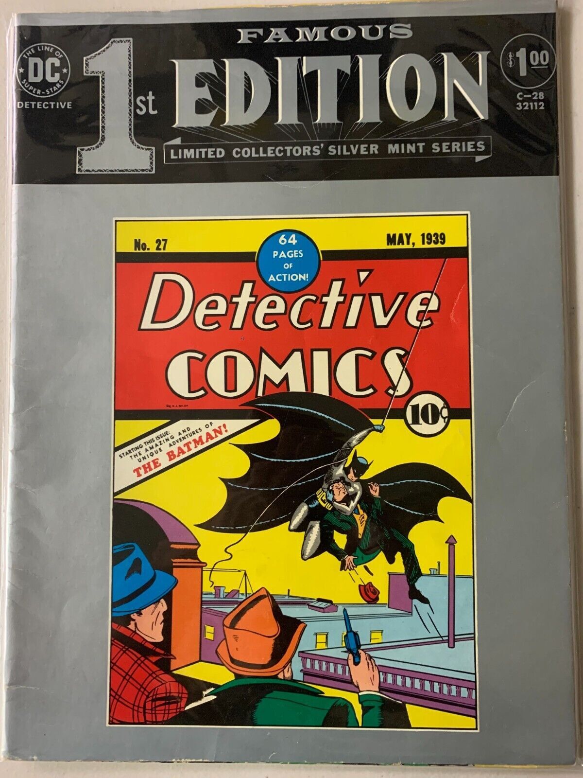 Famous First Edition Detective Comics #28 Treasury bagged + boarded 4.0 ...