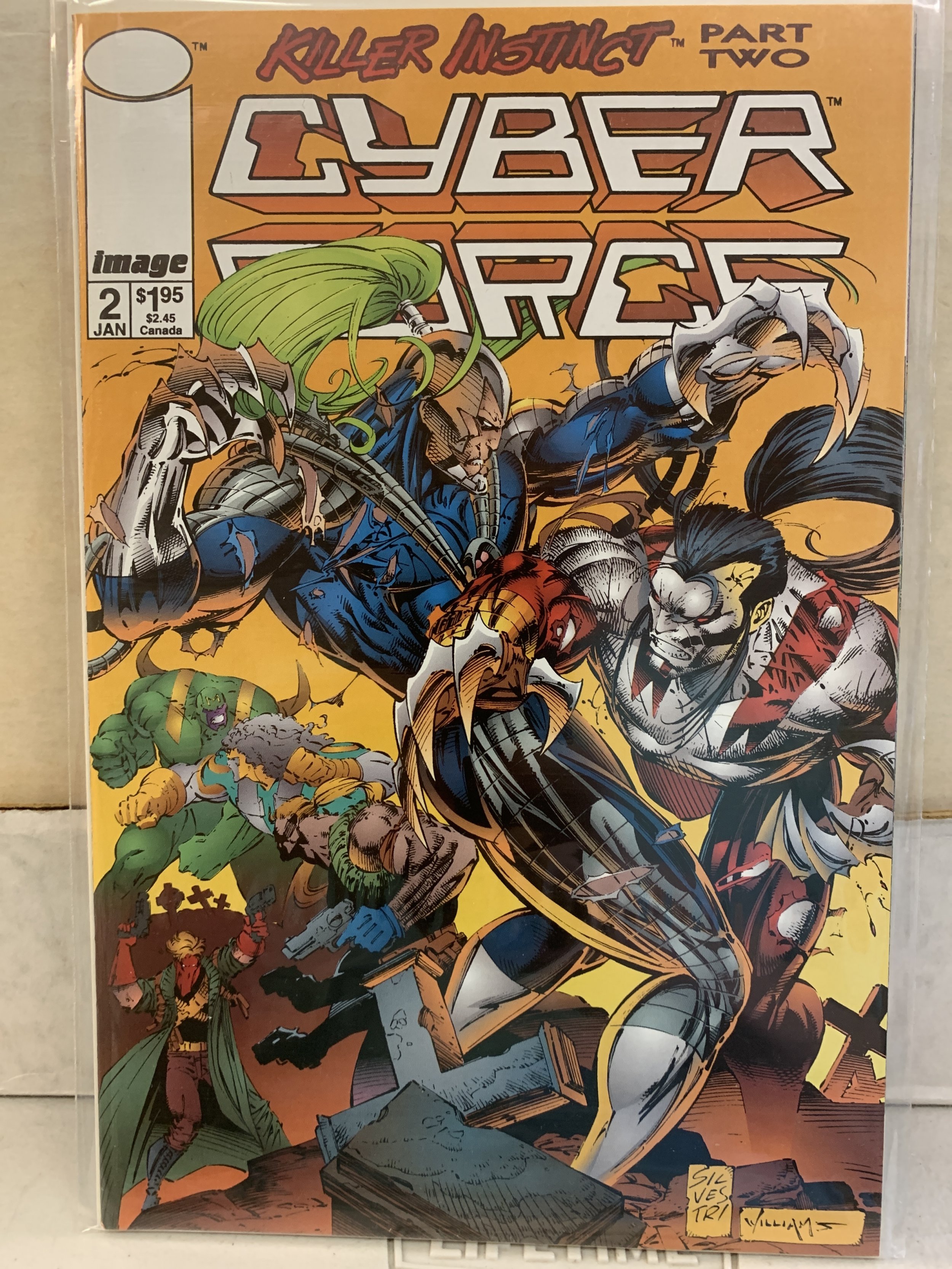 Cyber Force #2 (1994) | Comic Books - Modern Age, Top Cow, Superhero ...