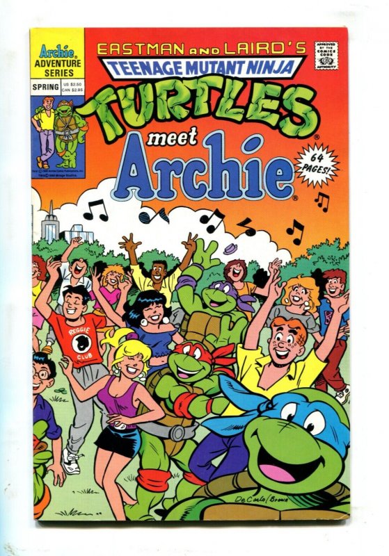 TMNT Meet Archie One-Shot - 64 Pages / Archie Series (7.0) 1991 | Comic ...