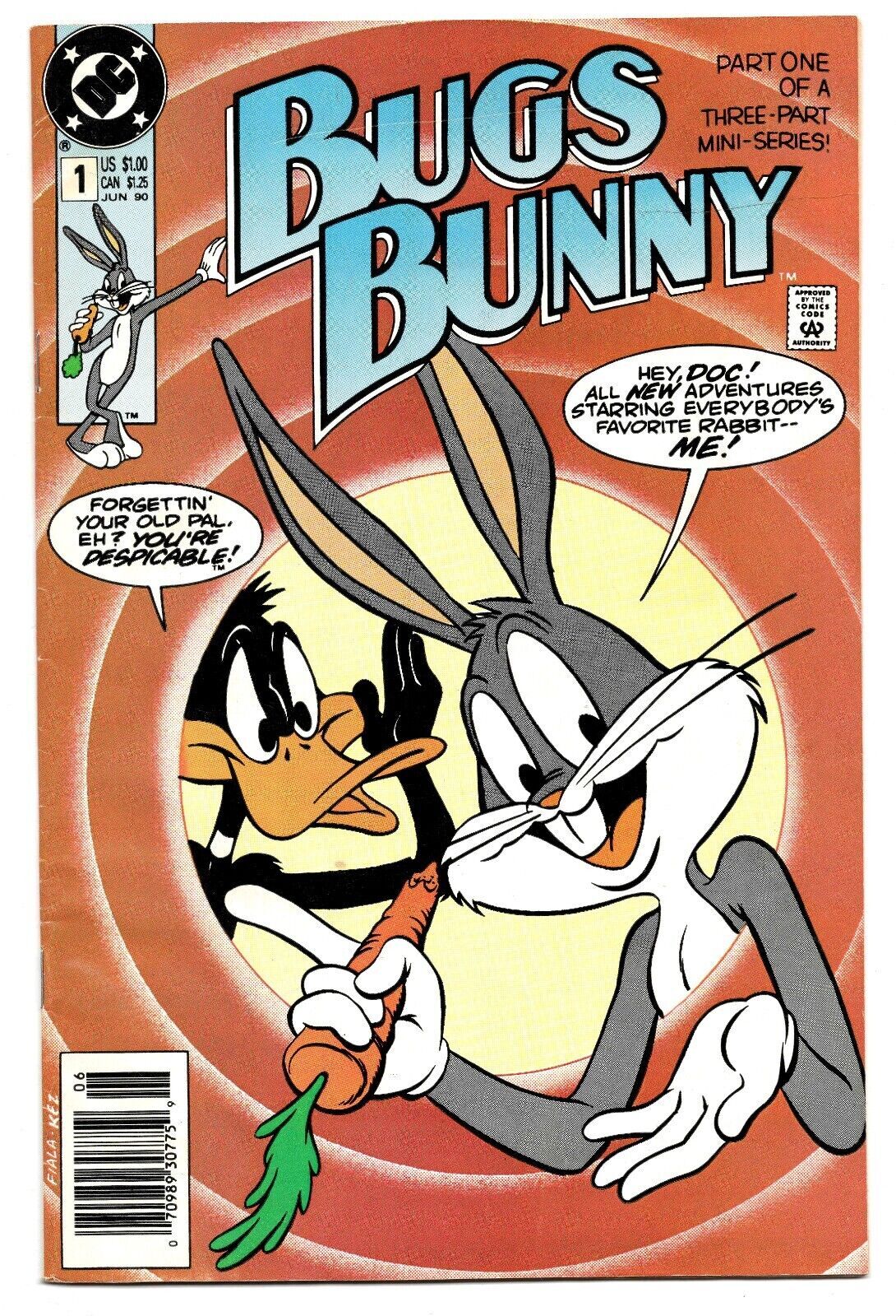 Bugs Bunny #1 VINTAGE 1990 DC Comics Daffy Duck | Comic Books - Copper ...