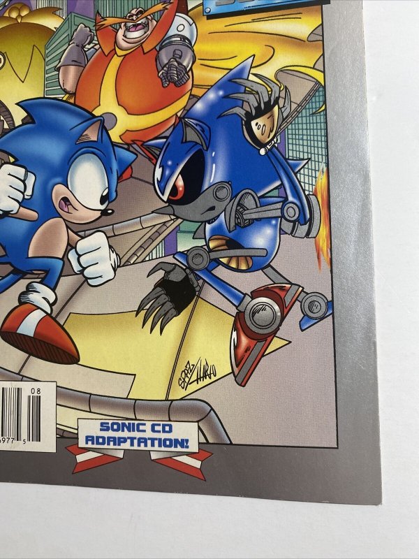 SONIC THE HEDGEHOG #25 NEWSSTAND Variant 1ST METAL SONIC Archie Comics ...