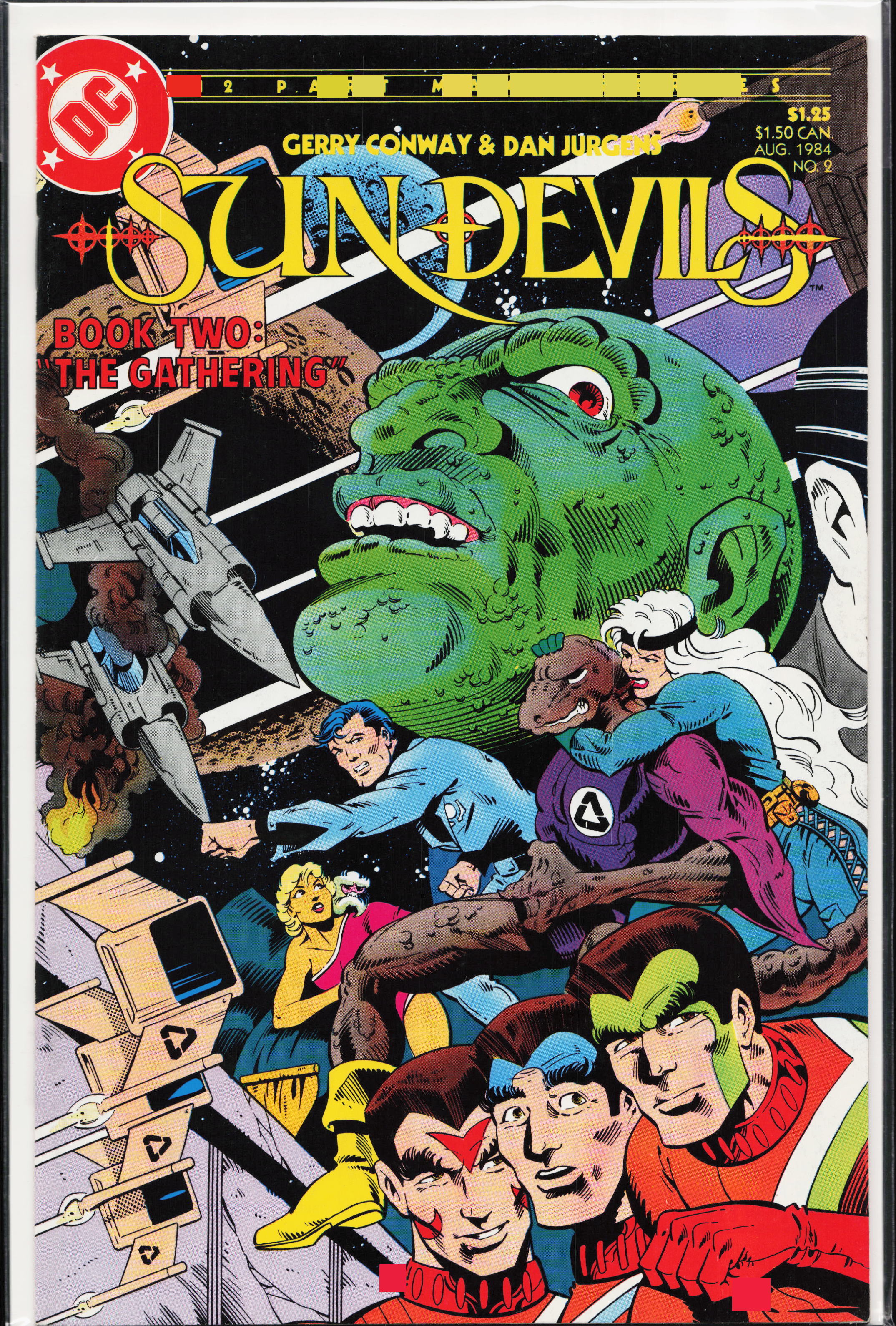 Sun Devils #2 (1984) Jemm, Son of Saturn | Comic Books - Copper Age, DC ...