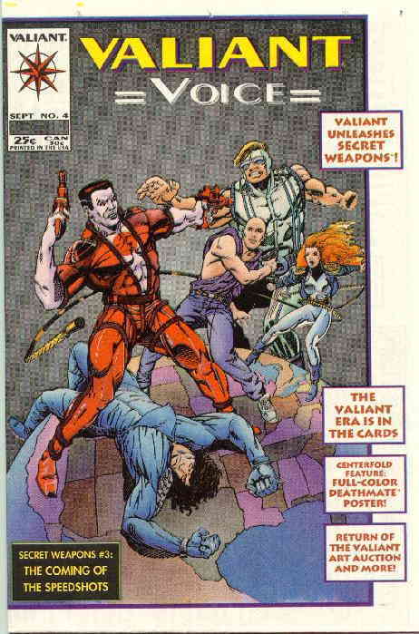 Valiant Voice (Vol. 1) #4 FN ; Valiant | Secret Weapons | Comic Books ...