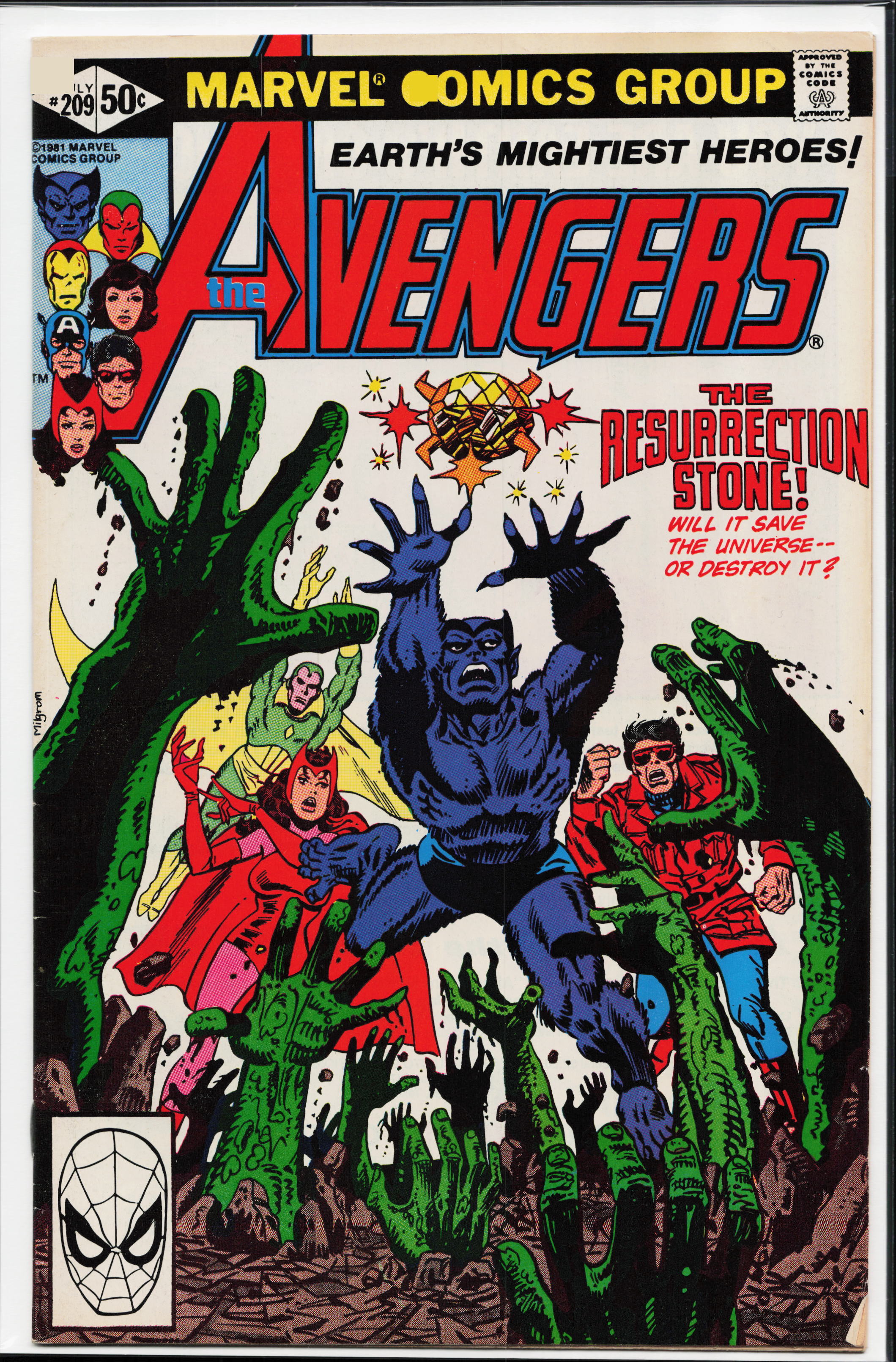 The Avengers #209 (1981) The Avengers | Comic Books - Bronze Age ...