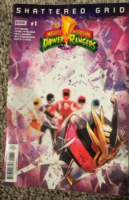 Mighty Morphin Power Rangers: Shattered Grid (2018) | Comic Books ...