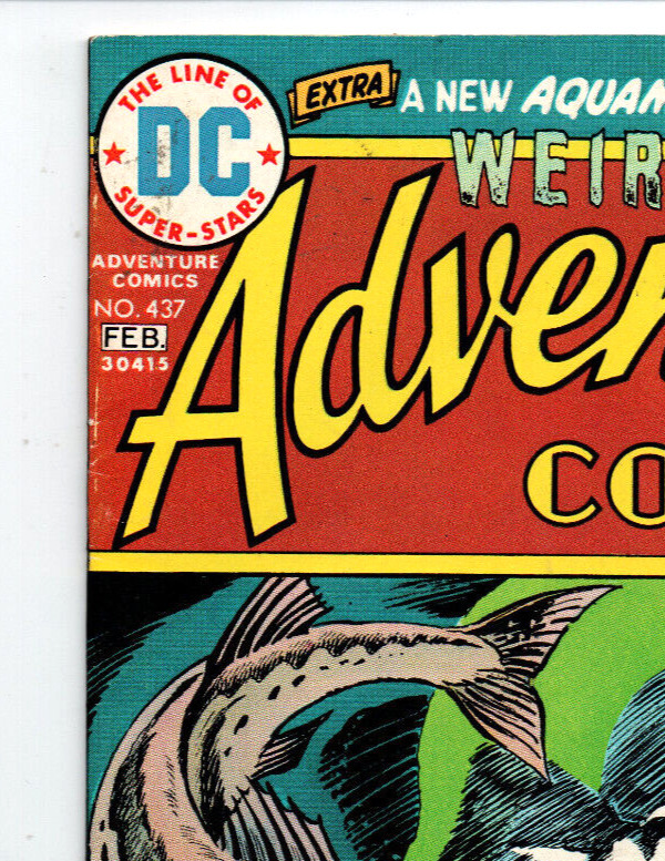 Adventure Comics #437 - The Spectre - Aquaman - Black Manta - 1975 ...