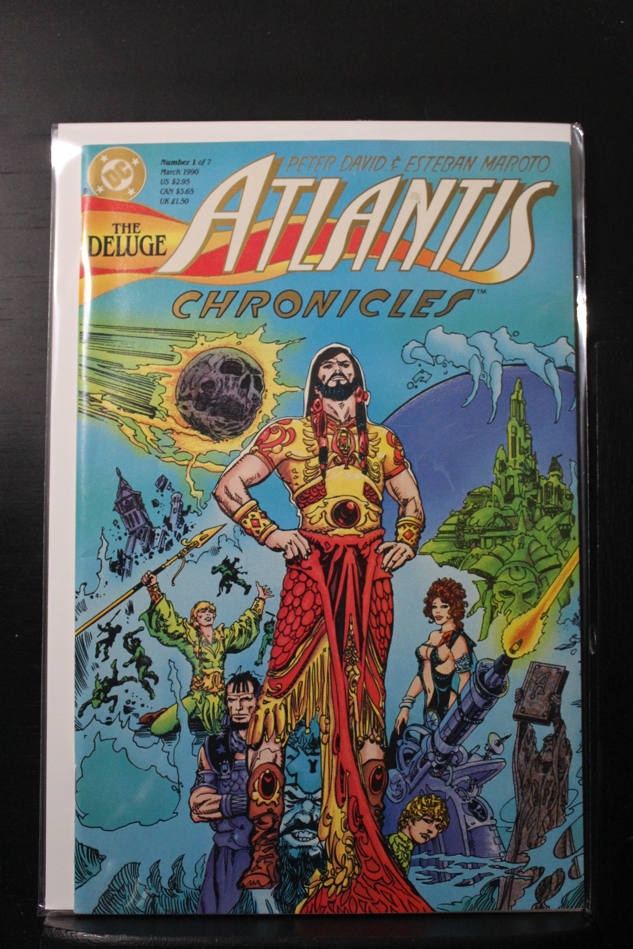 The Atlantis Chronicles #1 (1990) | Comic Books - Copper Age, DC Comics ...
