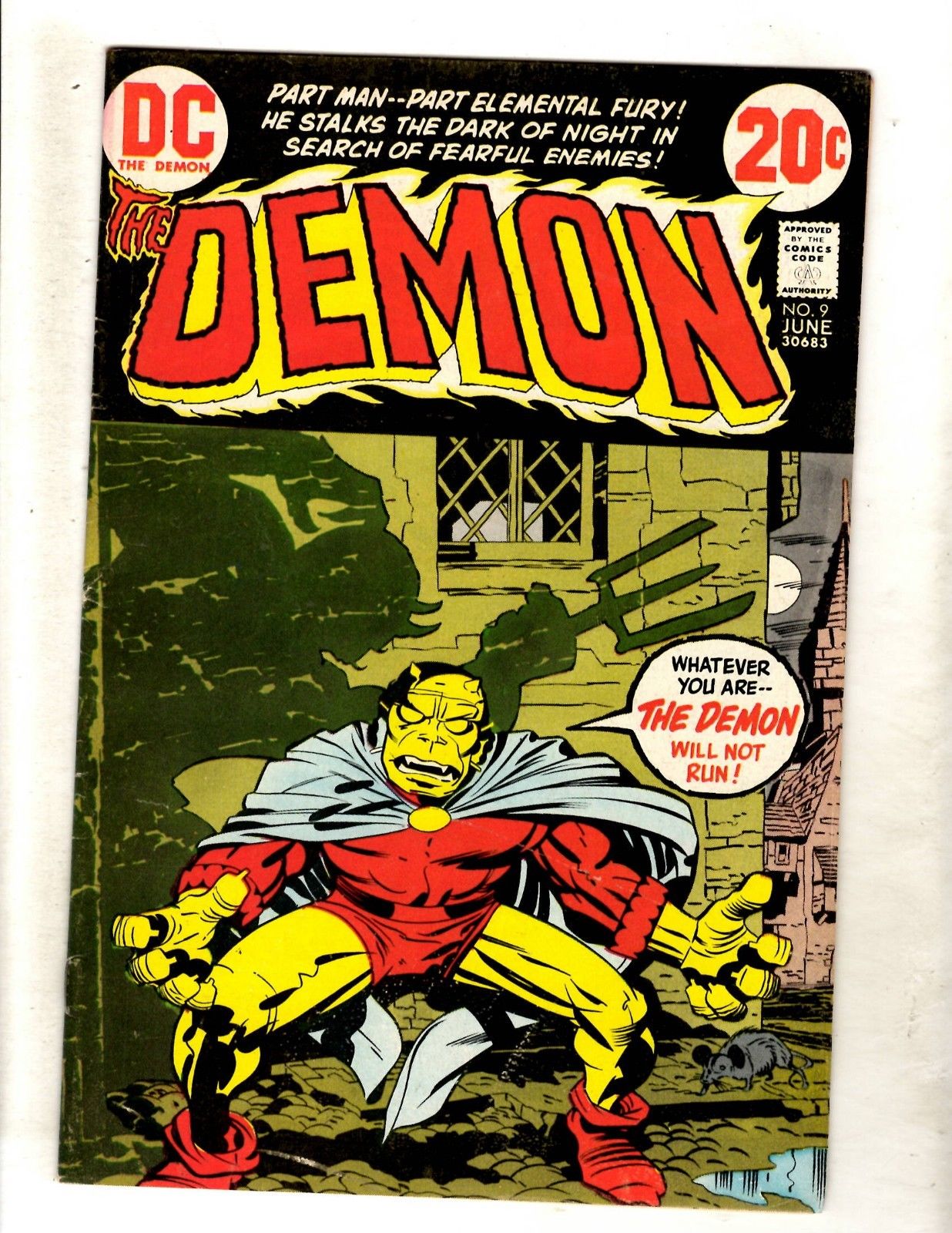 The Demon # 9 VF/NM DC Bronze Age Comic Book Jack Kirby Fourth World ...