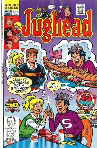 Jughead (2nd Series) #24 VF/NM; Archie | we combine shipping | Comic ...
