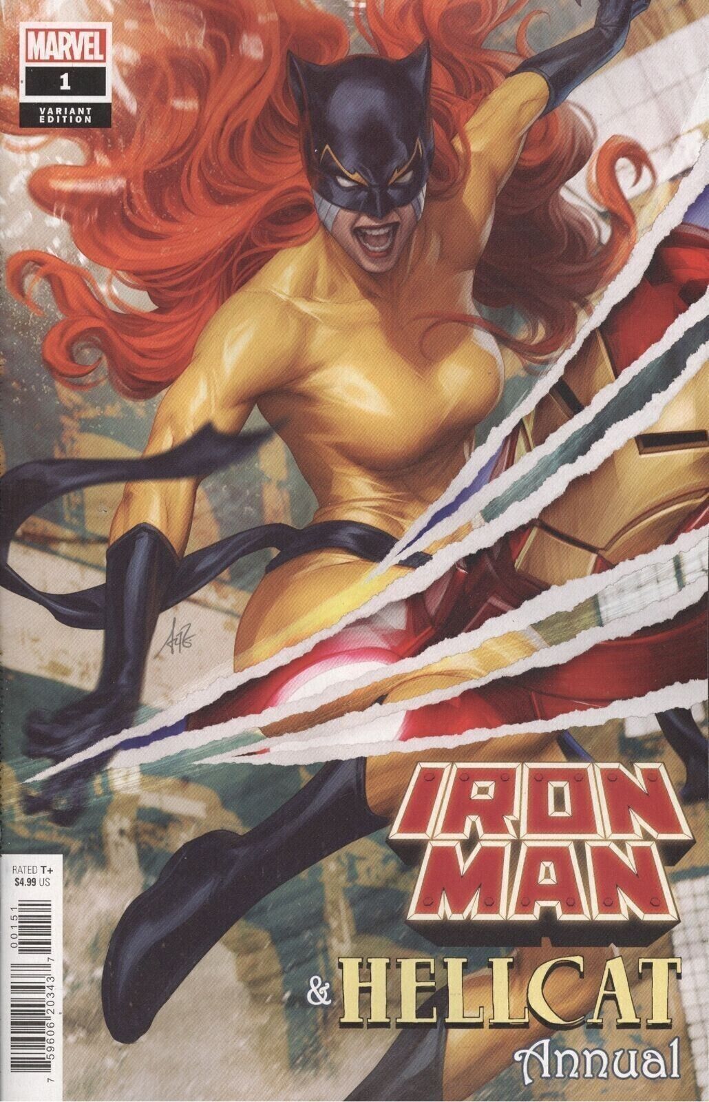 Iron Man/Hellcat Annual 1 (2022) Artgerm Variant Patsy Walker Marvel Brand New | Comic Books ...