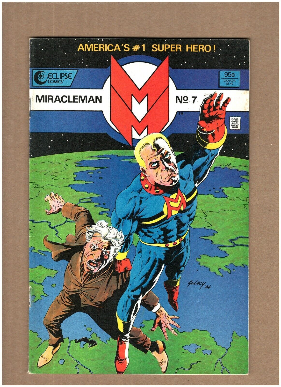 Miracleman #7 Eclipse Comics 1986 Alan Moore VF 8.0 | Comic Books - Copper Age, Eclipse ...