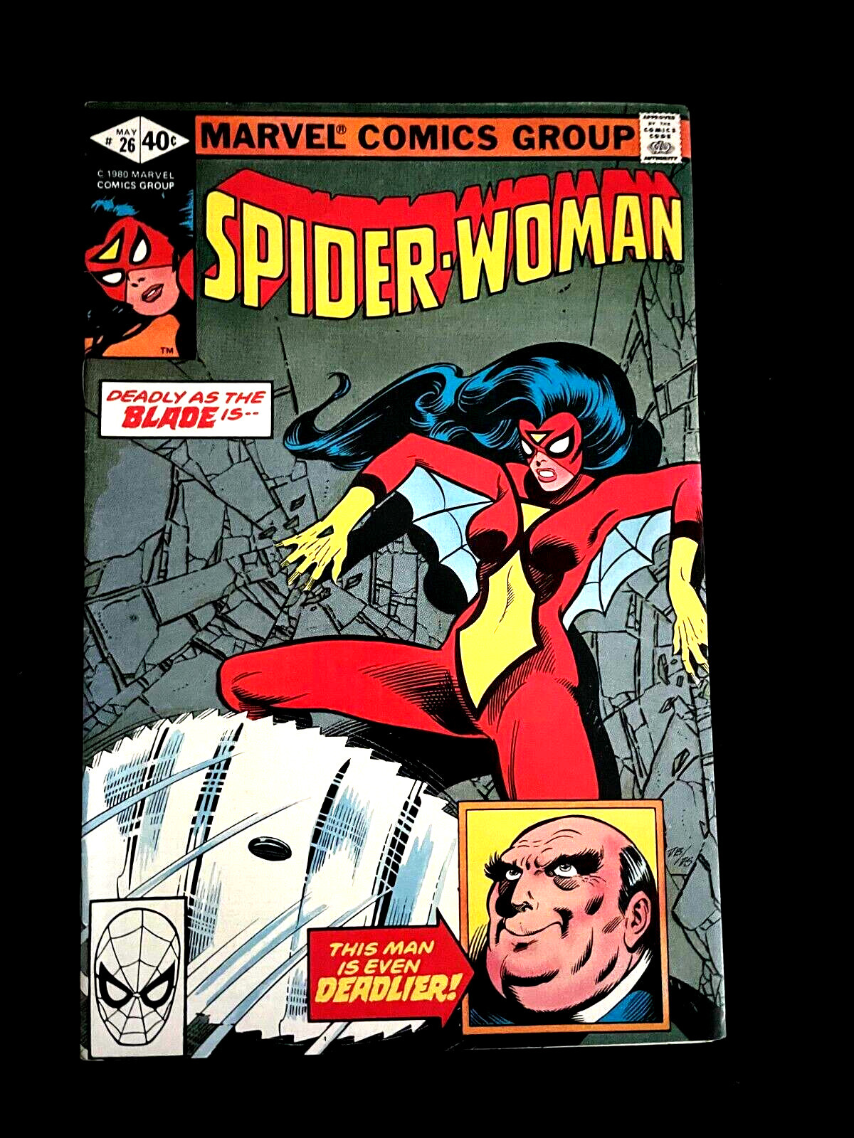 Spider-Woman #26 1980 - 1st Appearance of Grinder | Comic Books ...