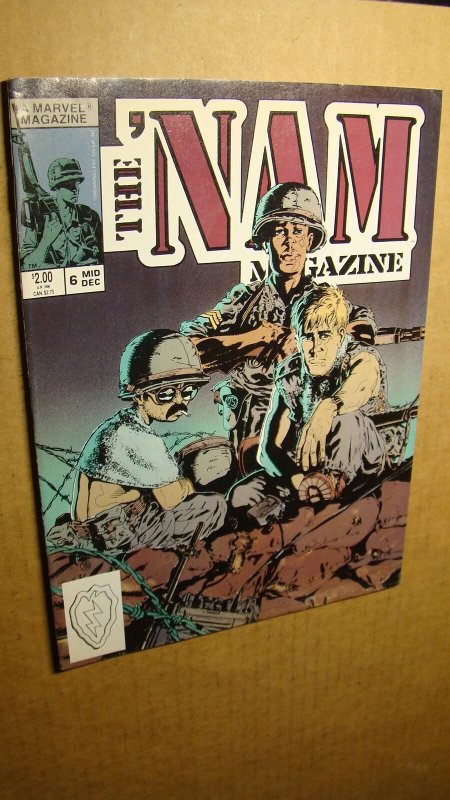 'Nam 6 **Nm- 9.2** Marvel Adult Comic Magazine Vietnam WAR | Comic ...
