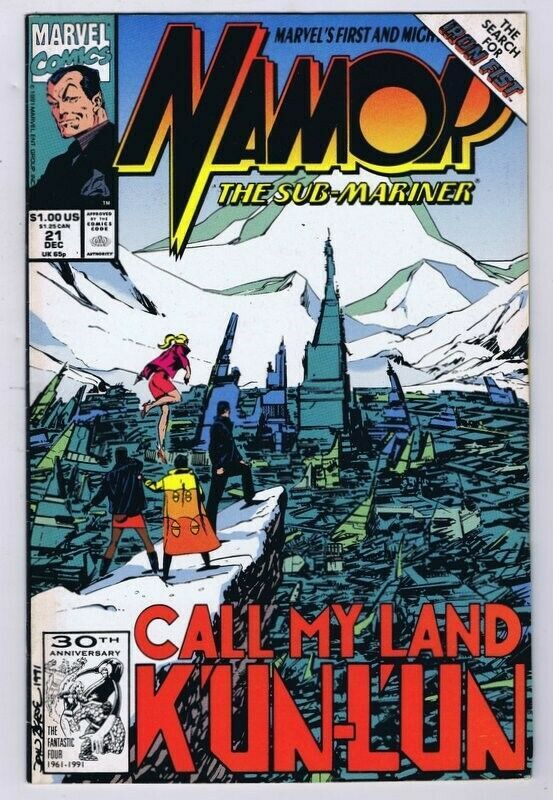 Namor Sub Mariner #21 ORIGINAL Vintage 1991 Marvel Comics | Comic Books ...