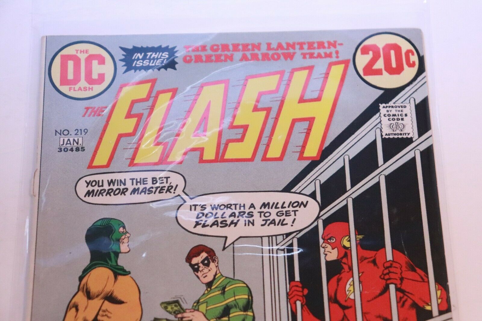 Flash #219 Green Lantern and Green Arrow Solo Story | Comic Books ...
