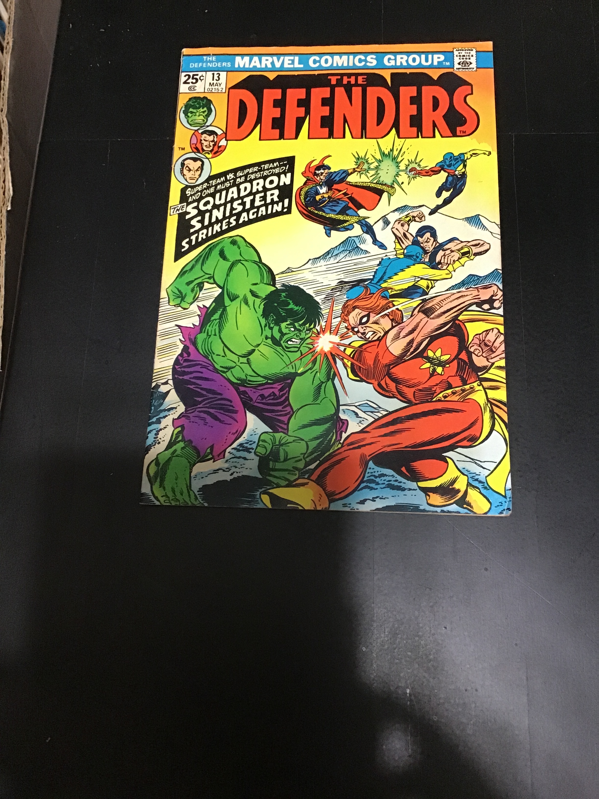 The Defenders #13 (1974) Squadron Supreme!p 1st Nebulon, Doctor ...
