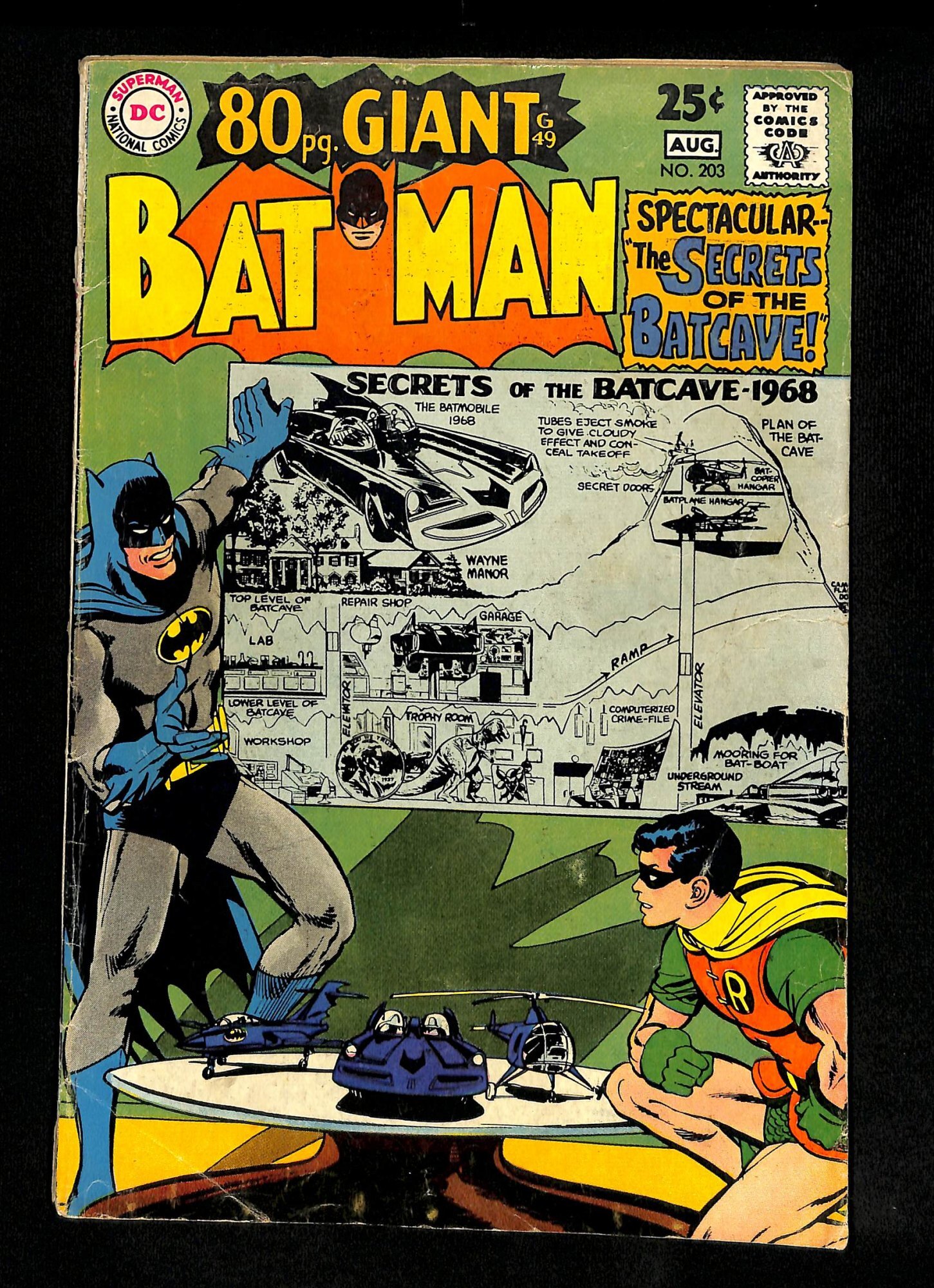 Batman #203 80 Page Giant! | Full Runs & Sets, DC Comics, Batman ...