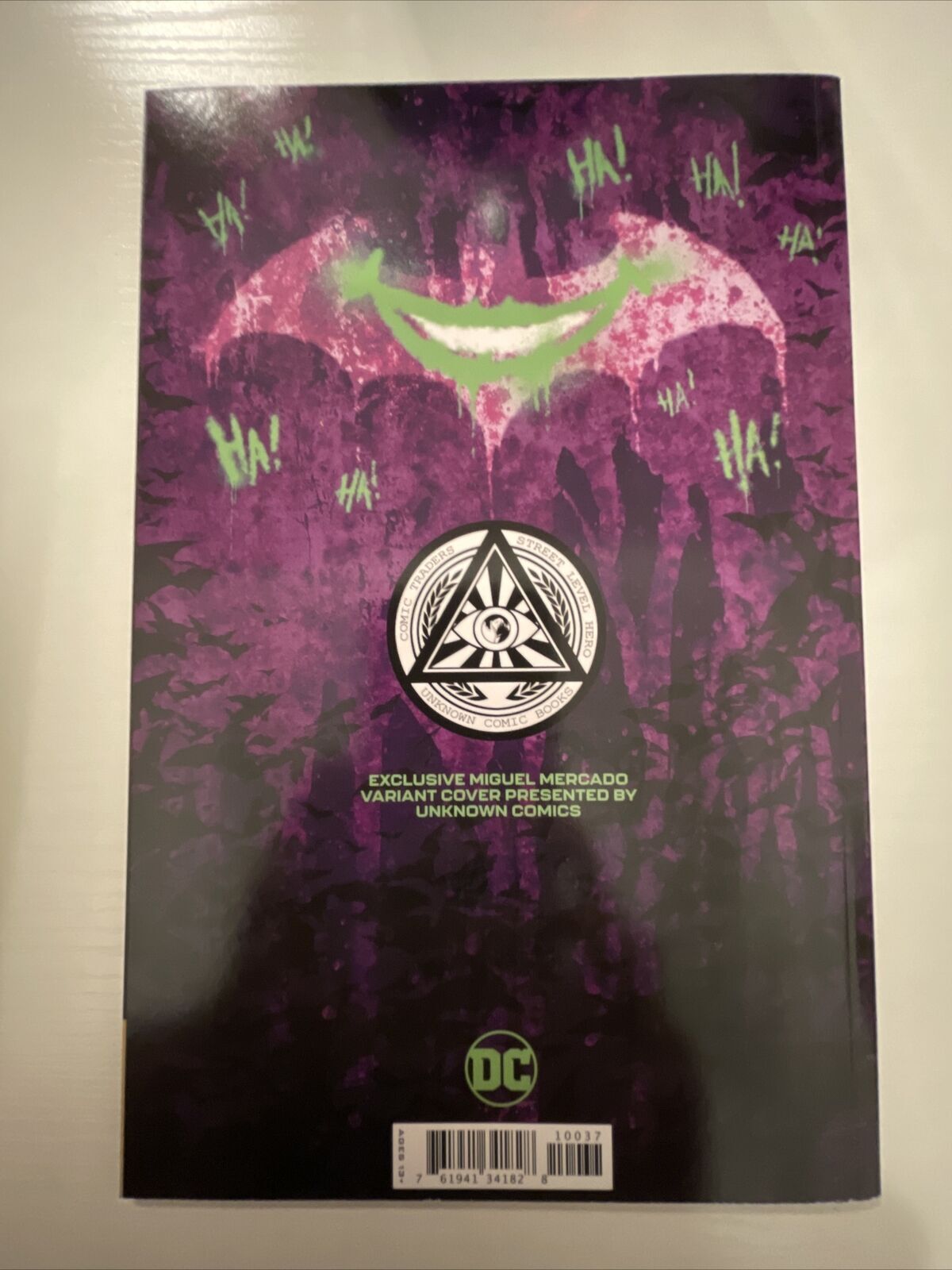 Batman #100 Unknown Comics Miguel Mercado Exclusive Virgin VAR (Joker War) | Comic Books ...