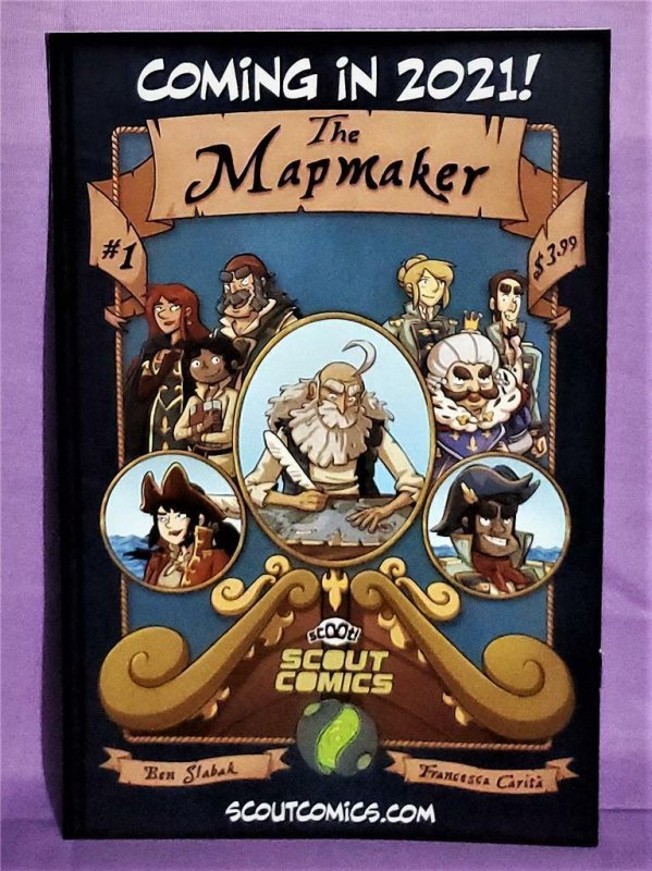 THE MAPMAKER Ashcan Francesca Carita The Age of Discovery (Scout 2020 ...