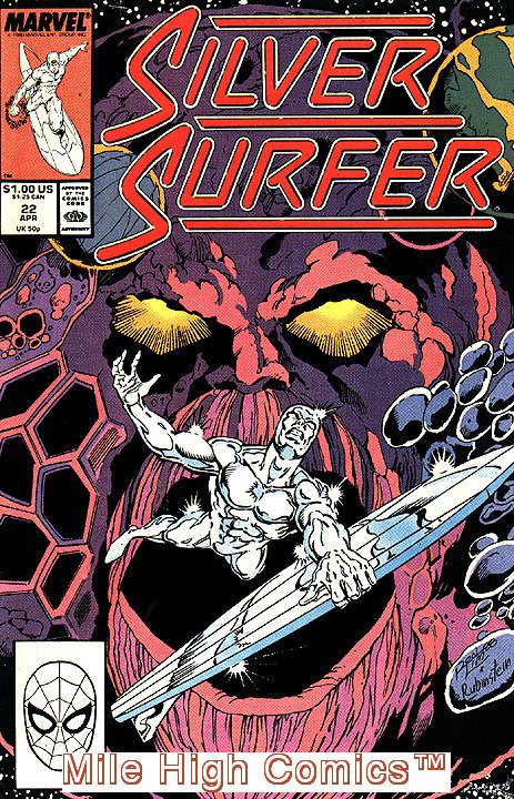 SILVER SURFER (1987 Series) (MARVEL) #22 Good Comics Book | Comic Books ...