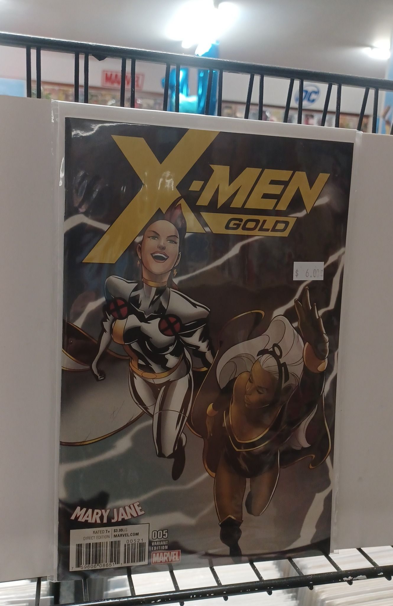 X-Men: Gold #5 Anthony Piper 'Mary Jane' Variant (2017) | Comic Books ...