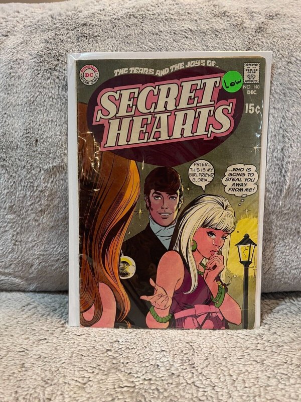 Secret Hearts #140 DC Comics 1969 | Comic Books - Silver Age, DC Comics ...