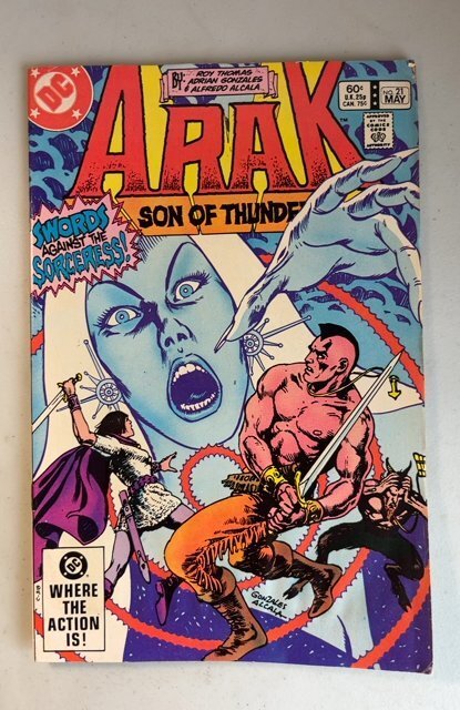 Arak, Son of Thunder #21 (1983) | Comic Books - Bronze Age, DC Comics ...