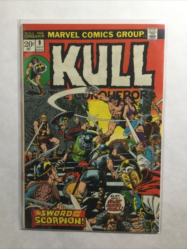 Kull The Conqueror 9 Very Fine Vf 8.0 Marvel | Comic Books - Bronze Age ...