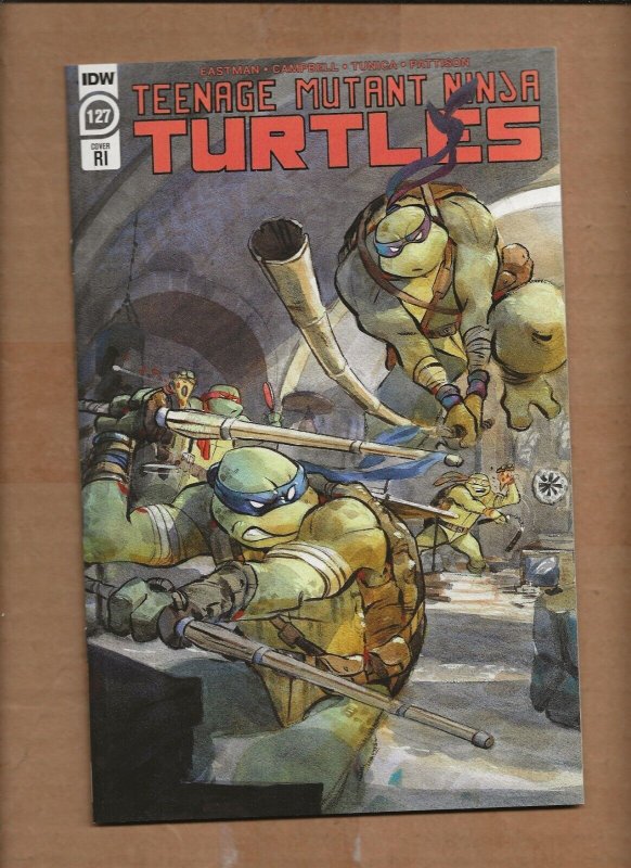Teenage Mutant Ninja Turtles #127 RI Incentive Variant Cover IDW Tmnt ...