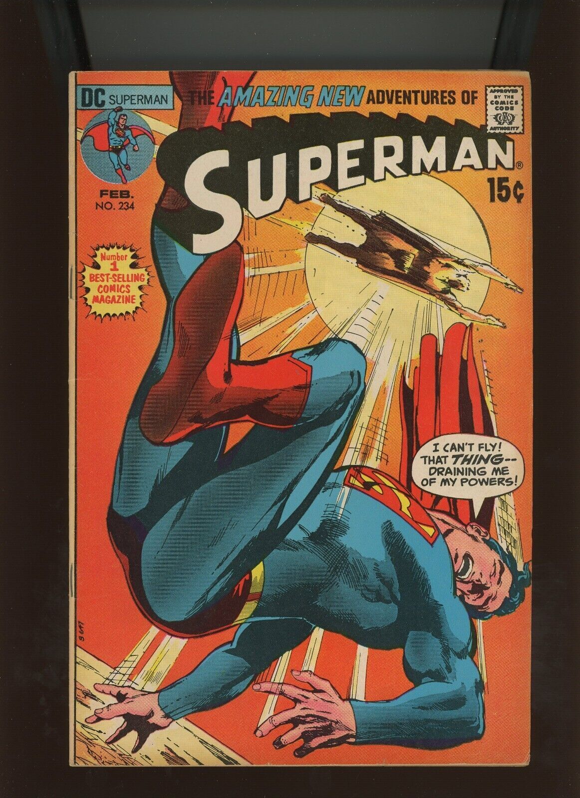 (1971) Superman #234 - Bronze Age! "How to Tame a Wild Volcano!" (5.0 ...