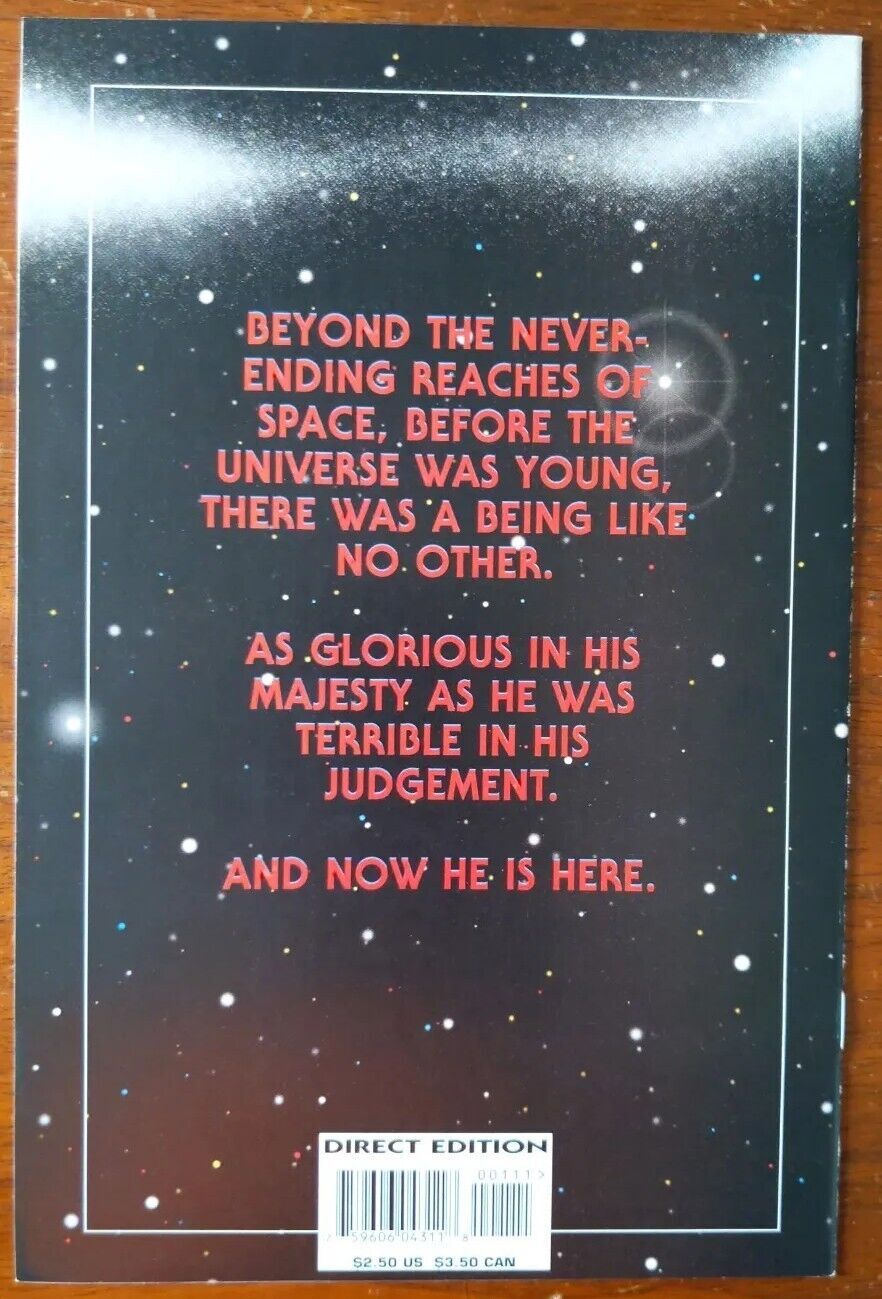 Origin Of Galactus #1 - Jack Kirby Stan Lee Super Villains Classic ...