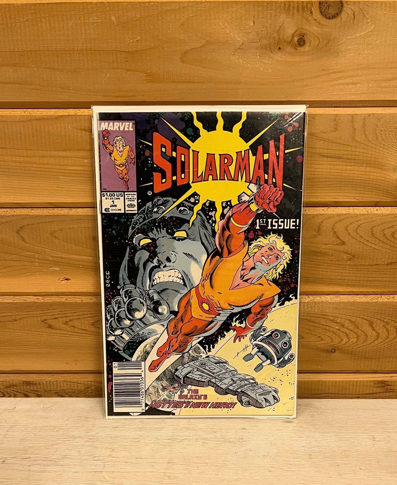 Marvel Comics Solarman #1 Vintage 1989 First Appearance | Comic Books ...