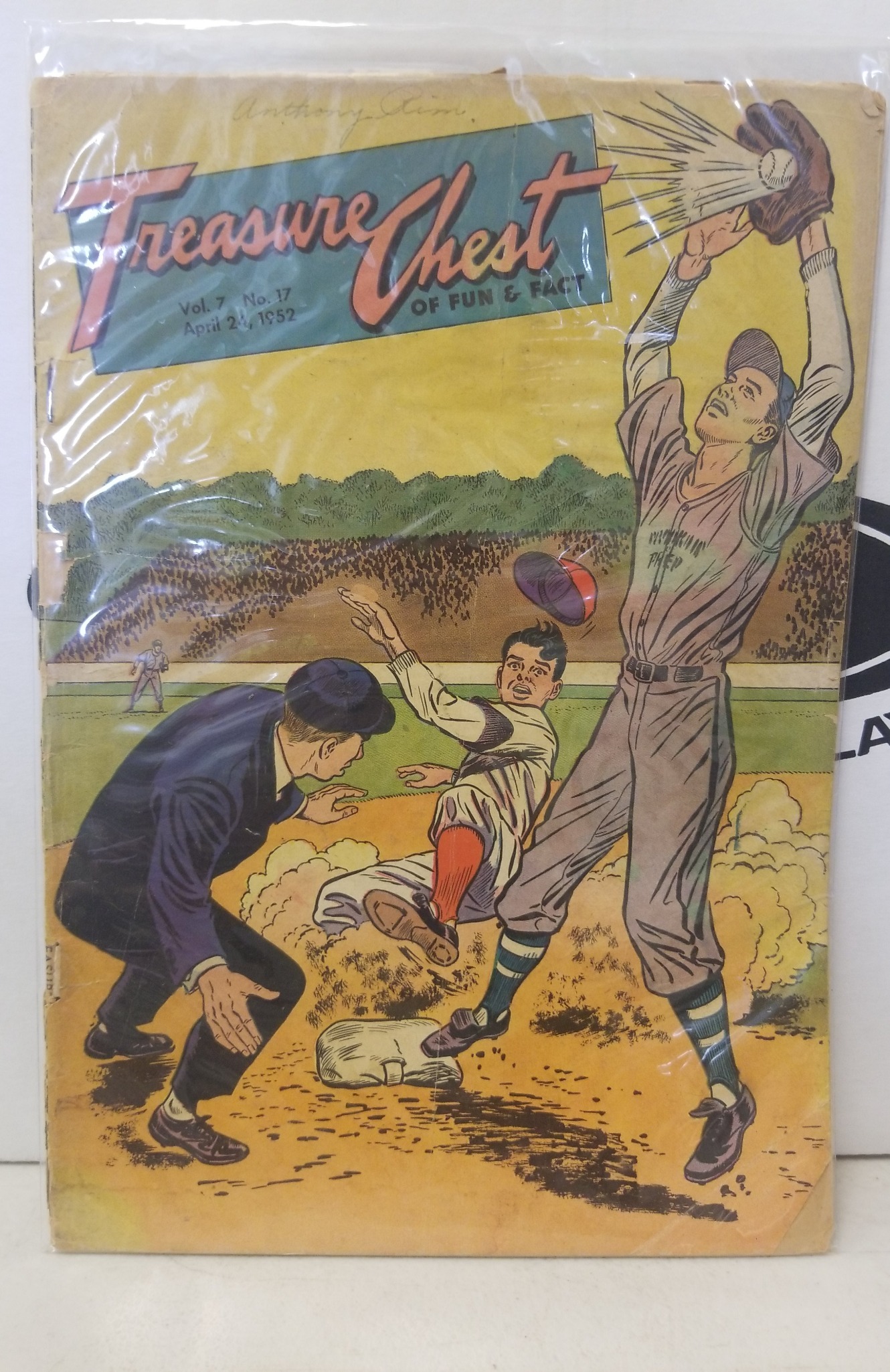 Treasure Chest of Fun & Facts #123 (1952) | Comic Books - Golden Age ...