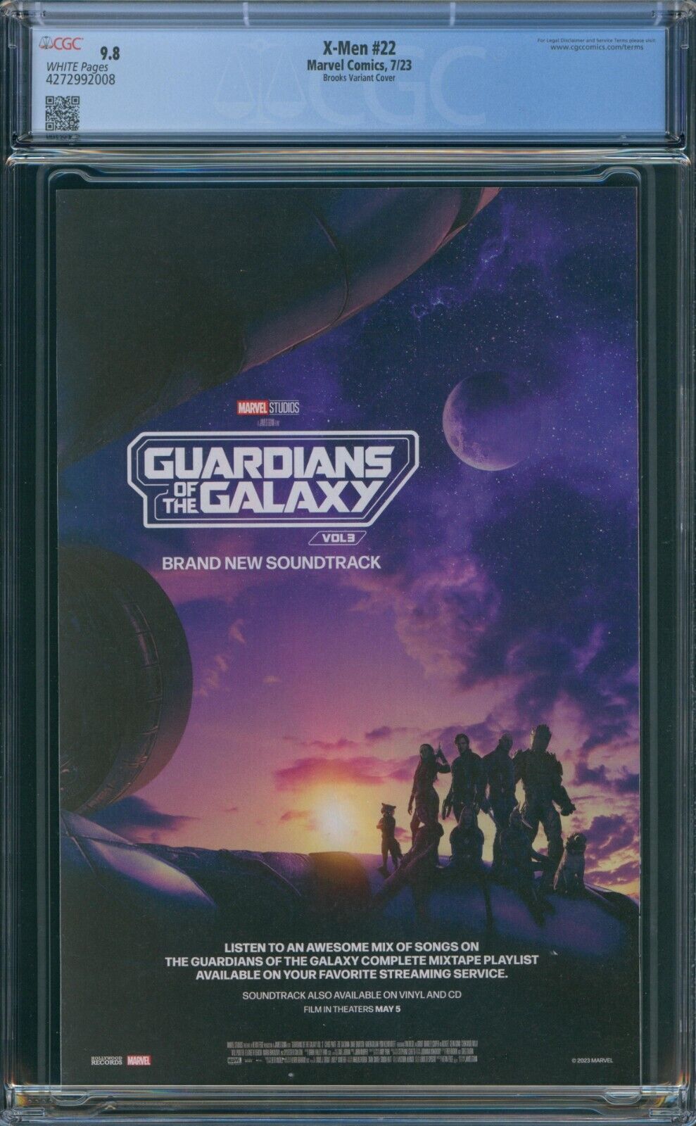 X-Men #22 CGC 9.8 White Pages Mark Brooks Corner Box Variant Marvel ...