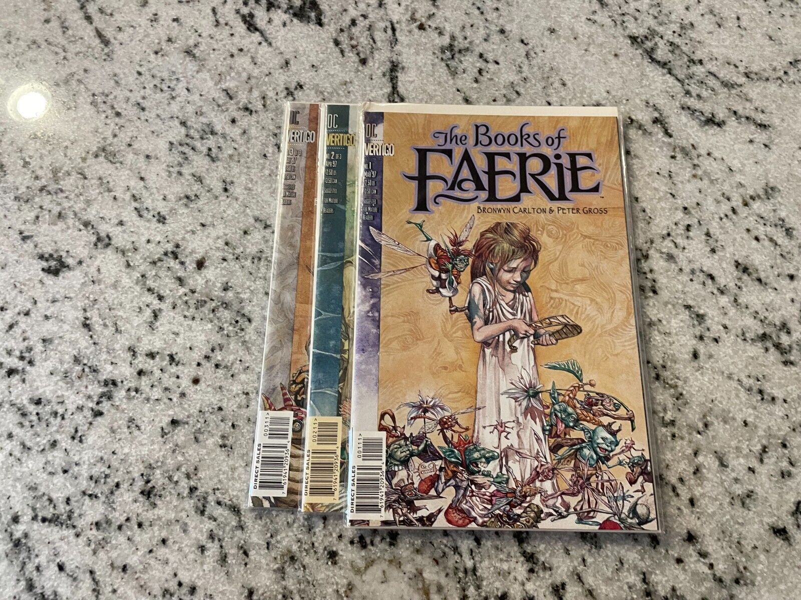 Lot Of 3 The Books Of Faerie DC Vertigo Comic Books # 1 2 3 NM Peter ...